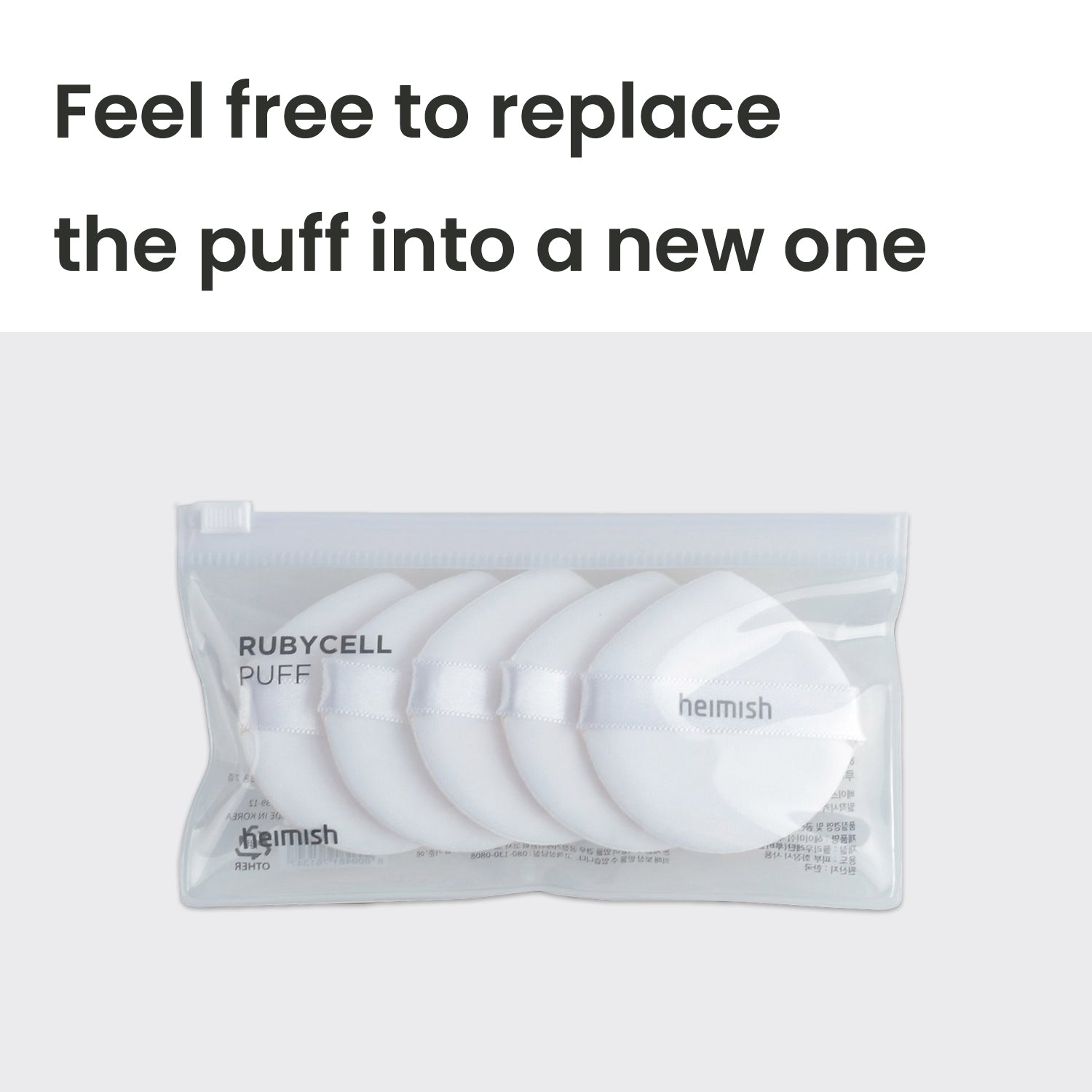 Artless Rubycell Puff 5 pcs | heimish US Official